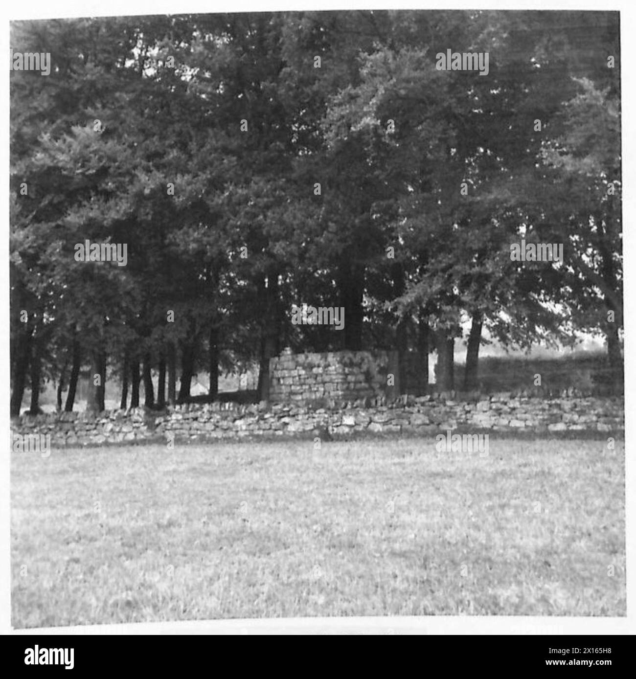 CAMOUFLAGED STRONG POINTS - Octagonal pillbox; painted similar to ...