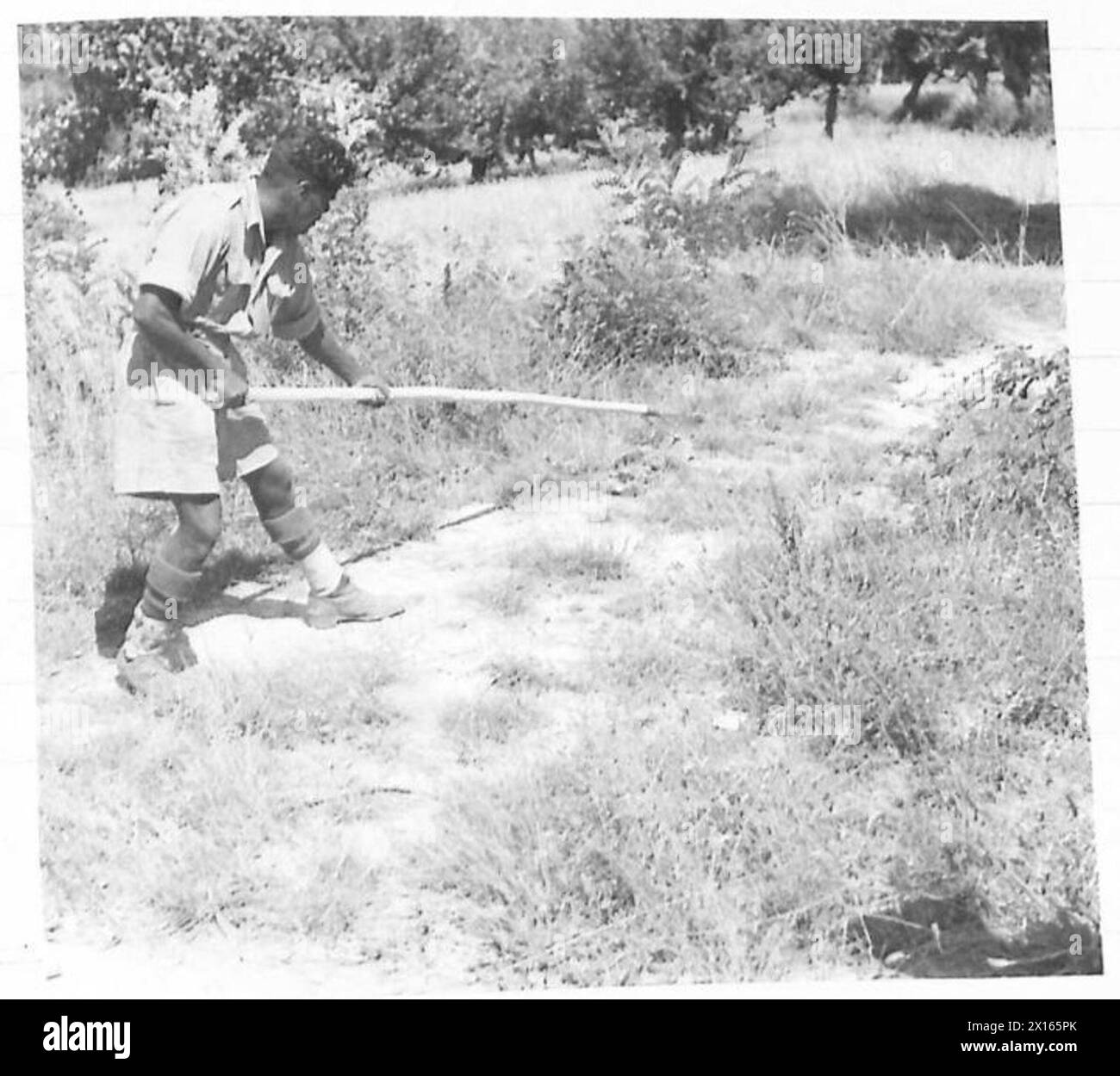 Lifting of mines Black and White Stock Photos & Images - Alamy