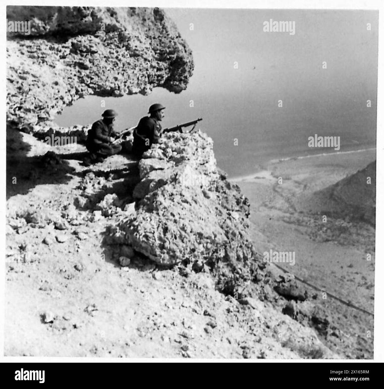 LATEST PICTURES FROM THE WESTERN DESERT - An outpost in an advanced ...