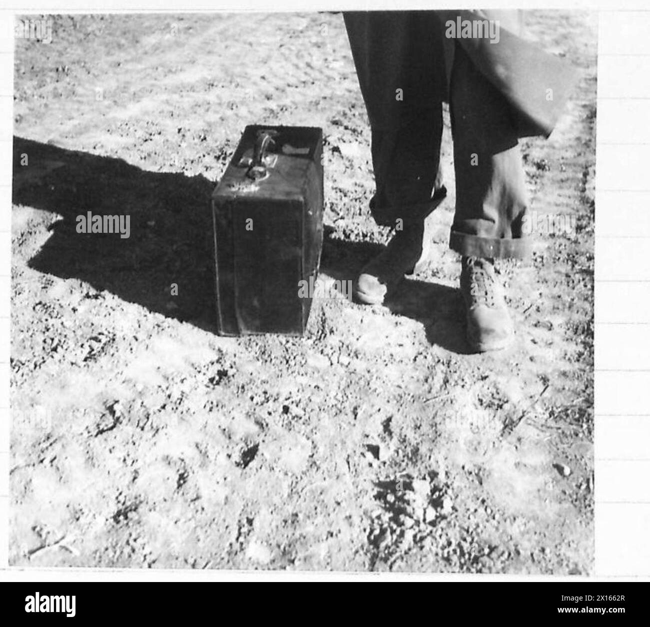 A british parachute container Cut Out Stock Images & Pictures - Alamy