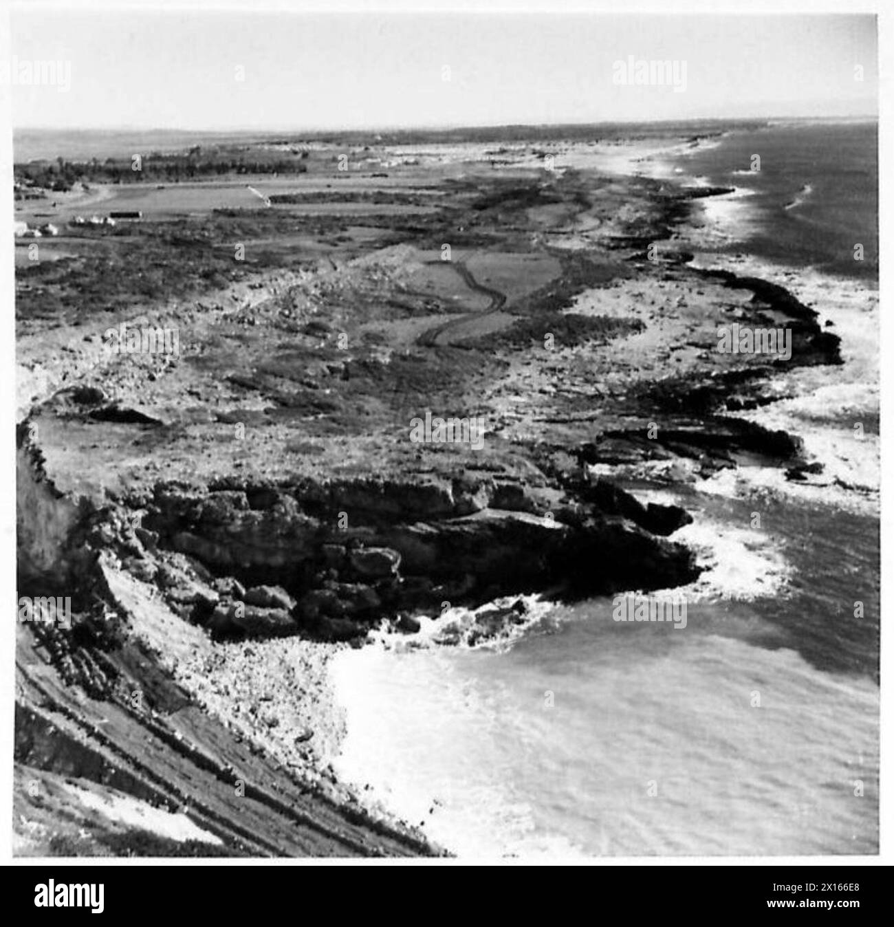BUILDING THE HAIFA-TRIPOLI RAILWAY - Looking southwards from the ...