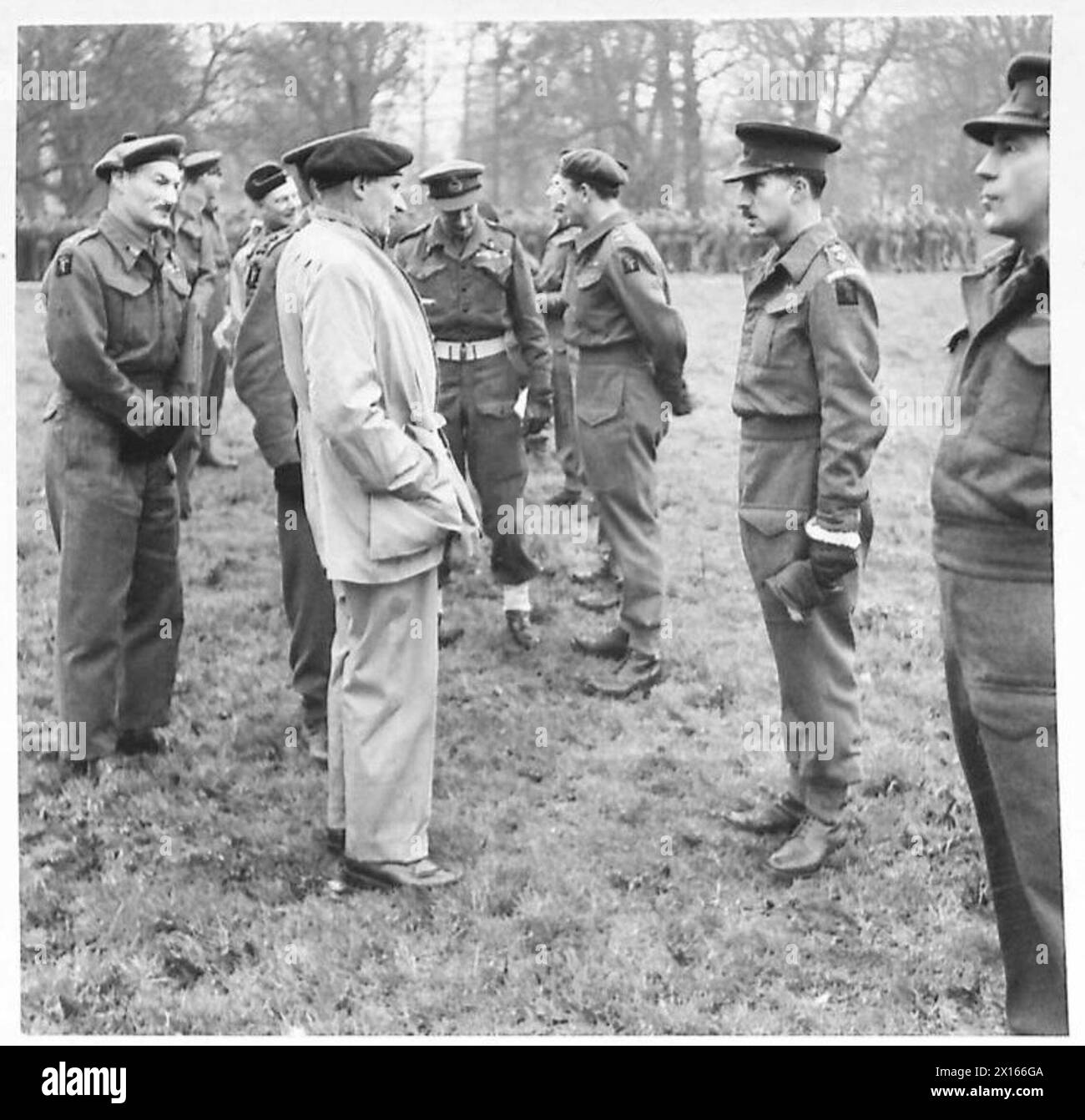 GENERAL MONTGOMERY S TOUR OF 21ST ARMY GROUP - General Montgomery ...