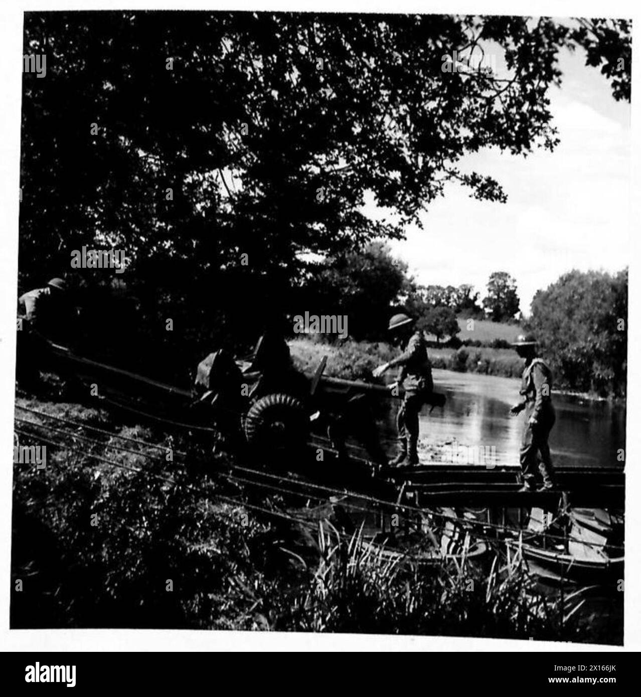 River crossing exercises Cut Out Stock Images & Pictures - Alamy