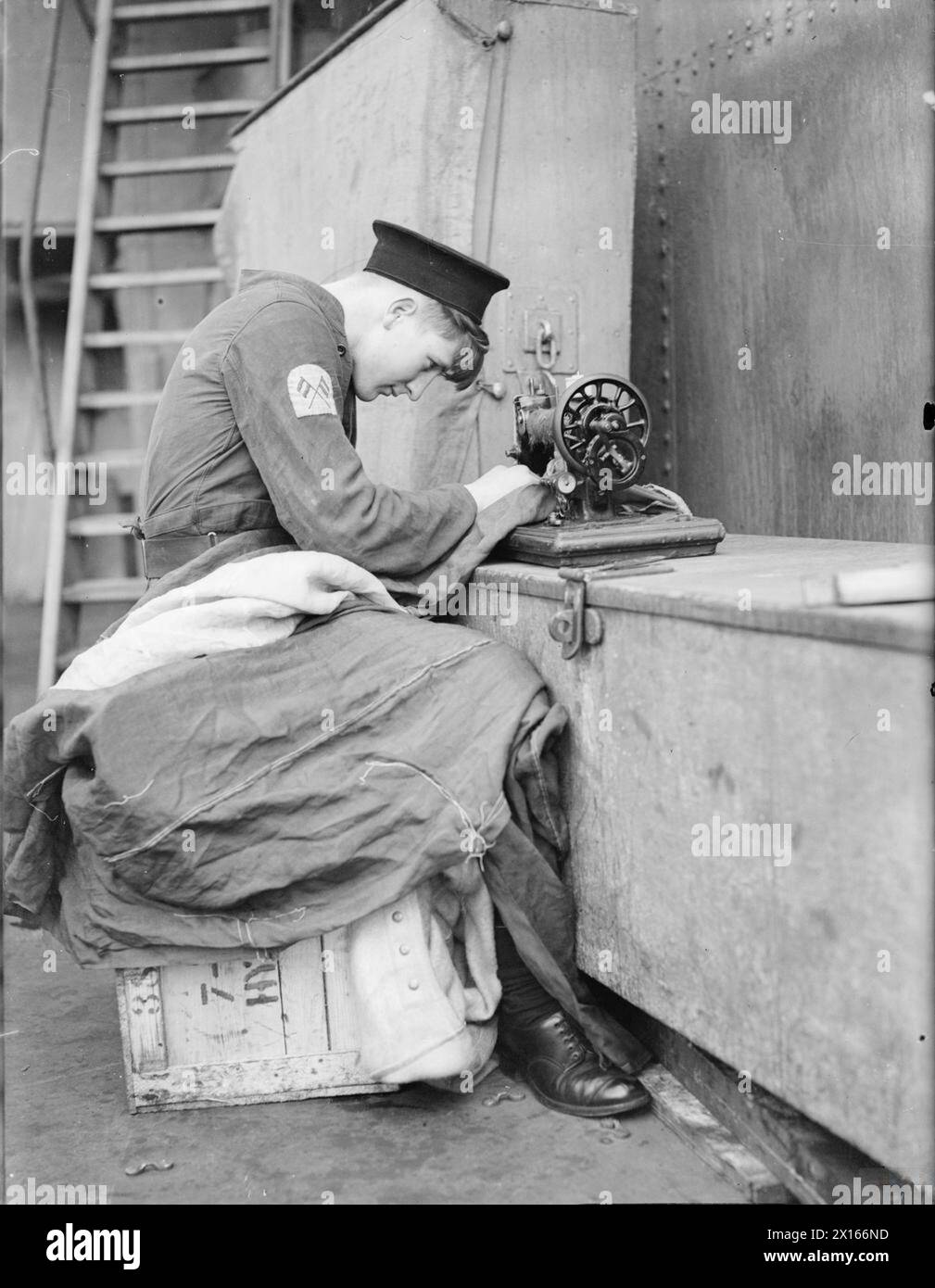 "JACK OF ALL TRADES". 1940, ON BOARD HMS REPULSE DURING HER REFIT IN ...