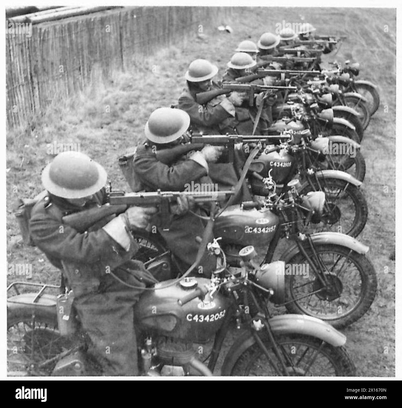 Cycle regiment Black and White Stock Photos & Images - Alamy