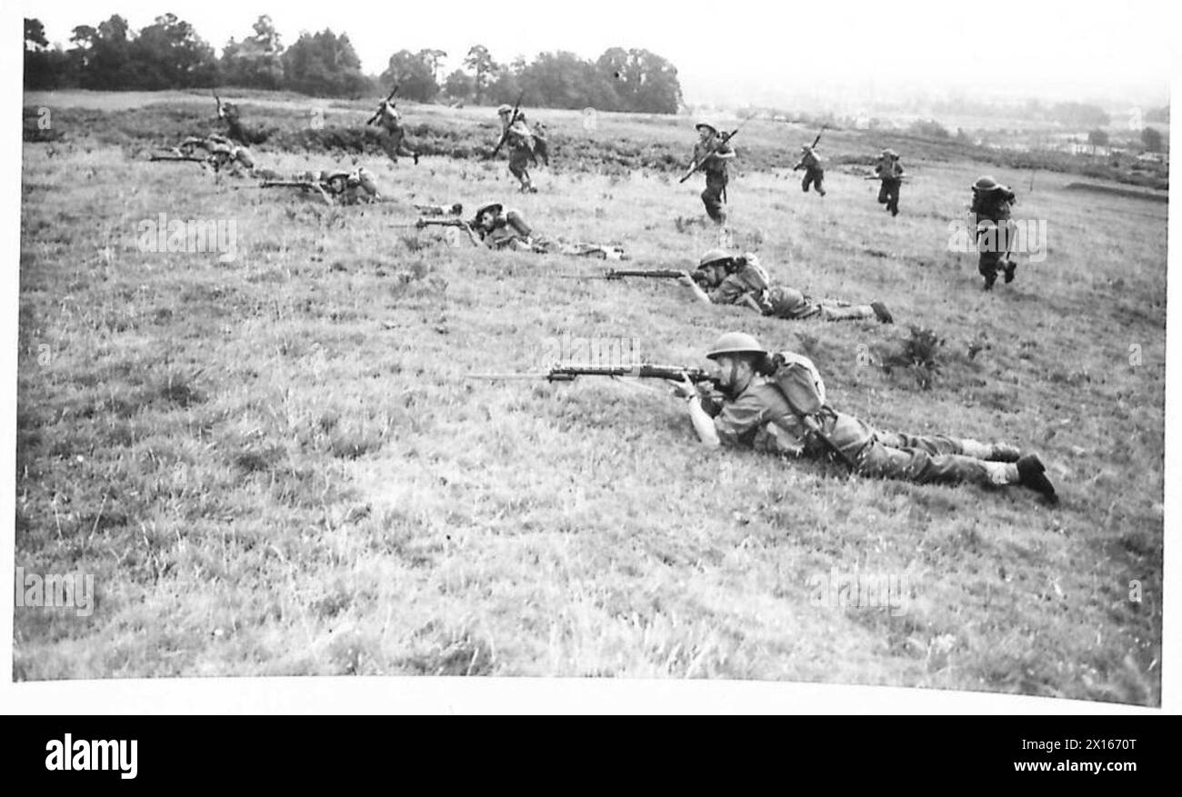 Military preparation activities Black and White Stock Photos & Images ...