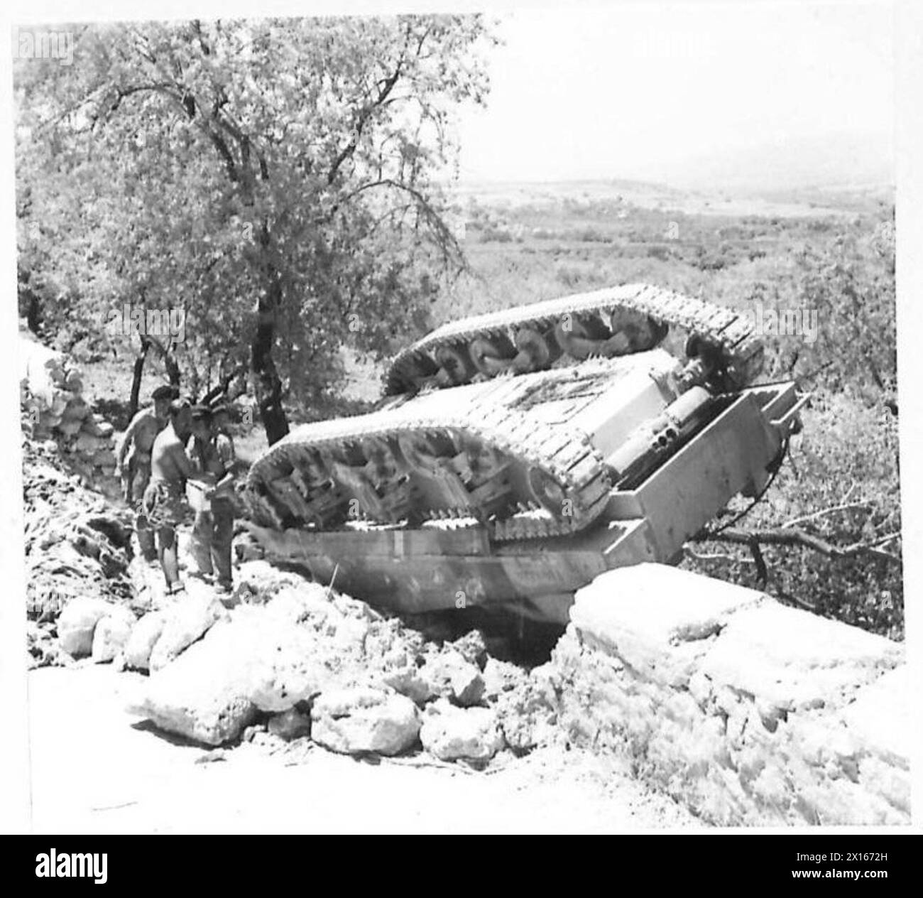 THE BRITISH ARMY IN NORTH AFRICA, SICILY, ITALY, THE BALKANS AND ...