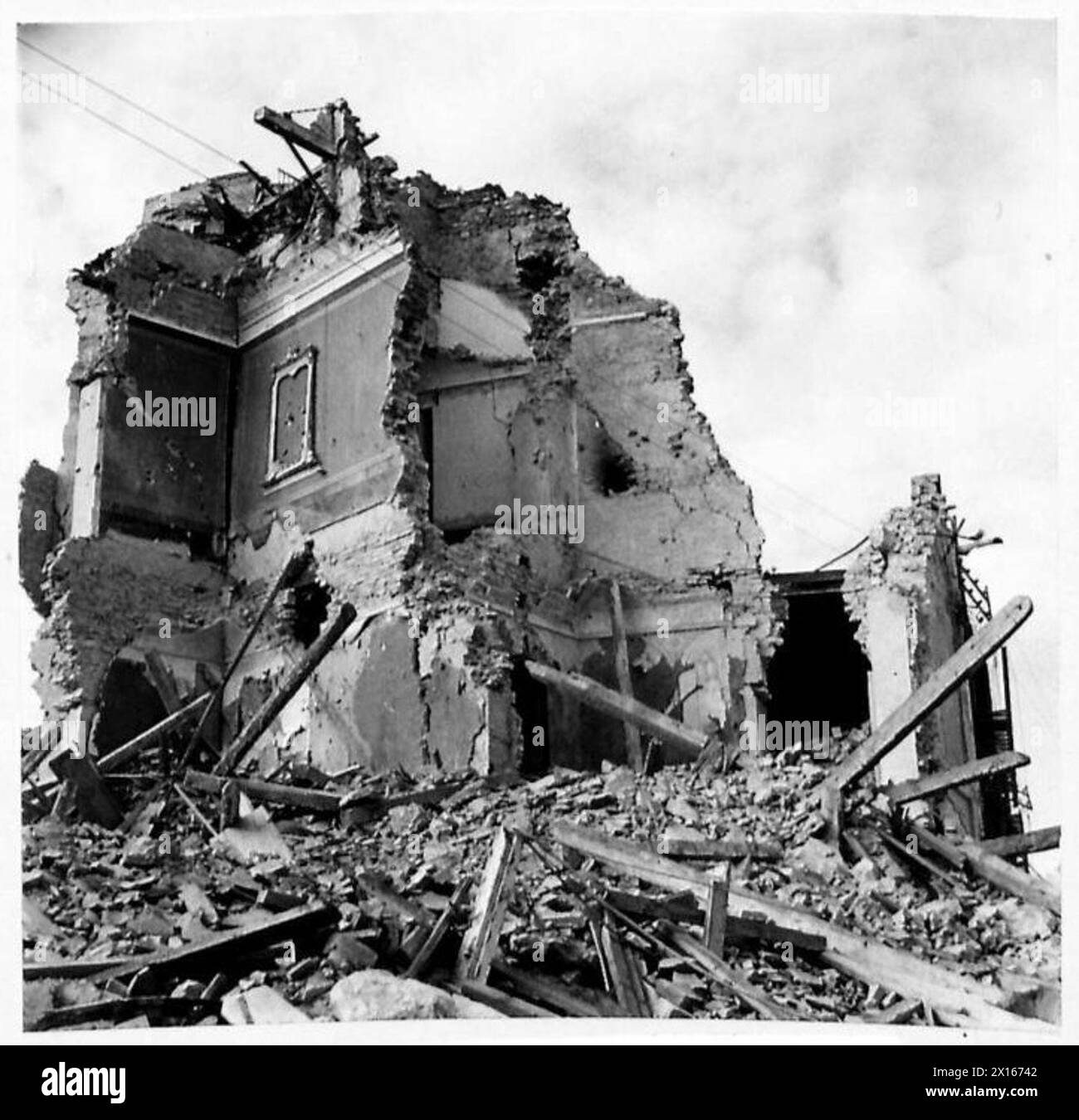 War damage italy Cut Out Stock Images & Pictures - Alamy