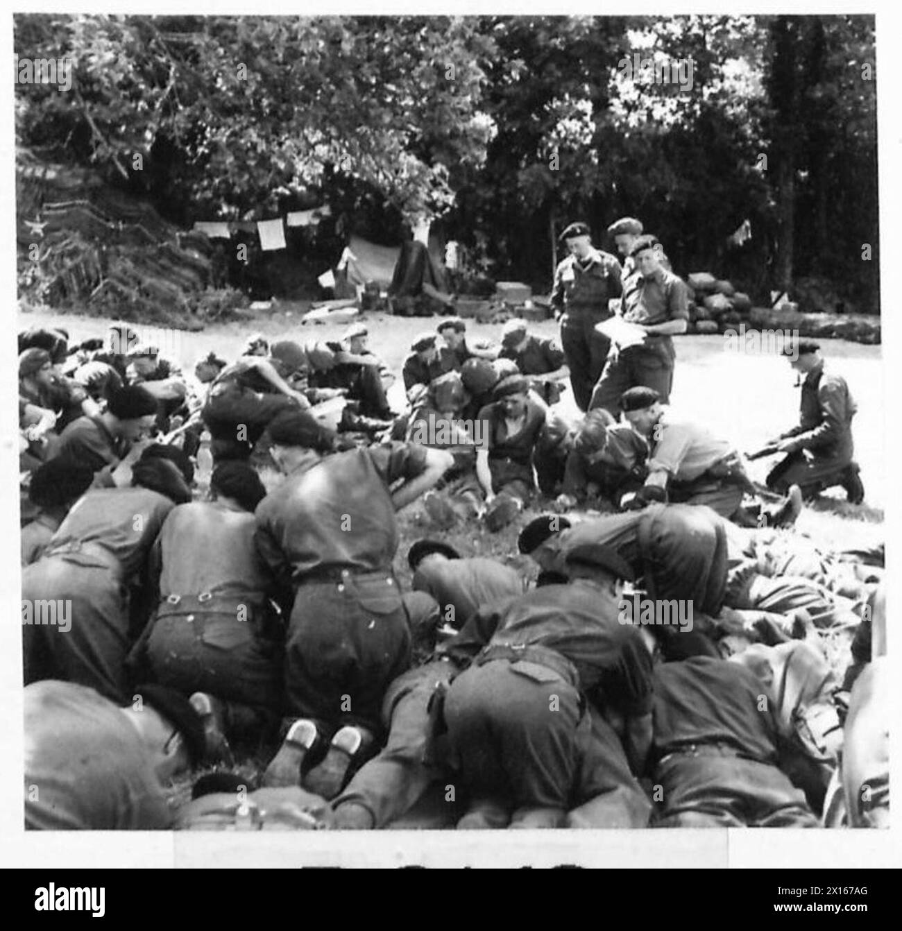 BRITISH OFFENSIVE IN NORMANDY - Captain H.S. Whitehill, 2nd in Command ...