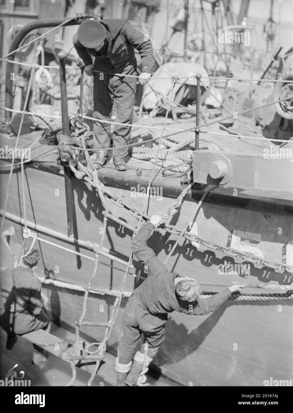 MINESWEEPERS AND THEIR CREWS, FROM THE HARWICH MINESWEEPING FLOTILLA ...