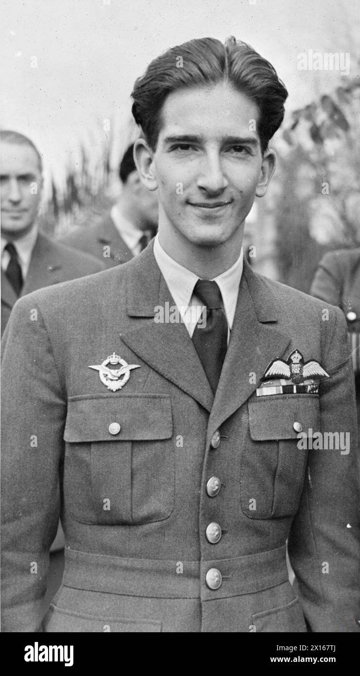 King Peter II of Yugoslavia receives his pilot wings from Air Chief ...