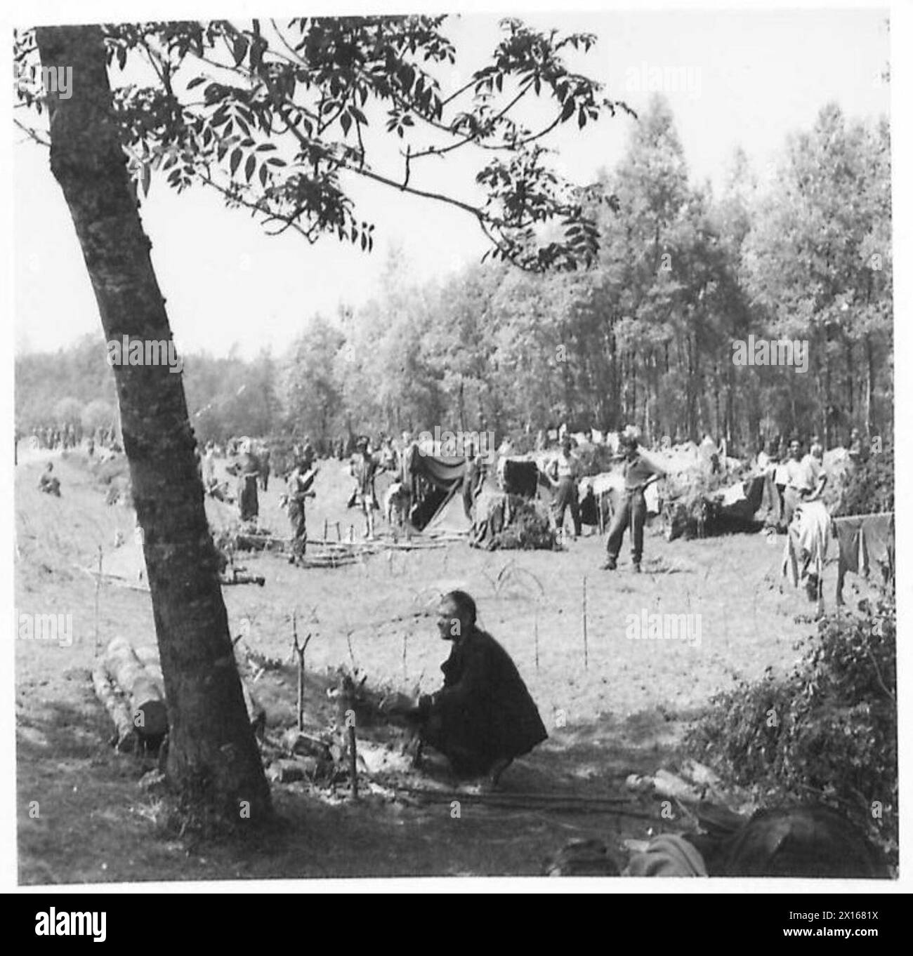 People affected by war Black and White Stock Photos & Images - Alamy