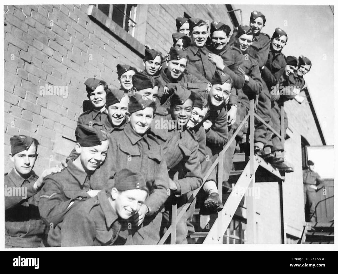 YOUNG SOLDIER S BATTALION - A group of happy Young Soldiers British ...