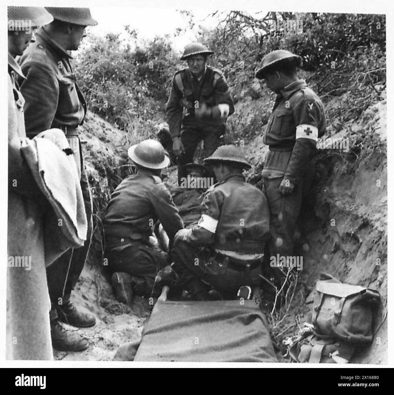 FIFTH ARMY : ANZIO OFFENSIVE - The Green Howards Regimental Aid Post at ...