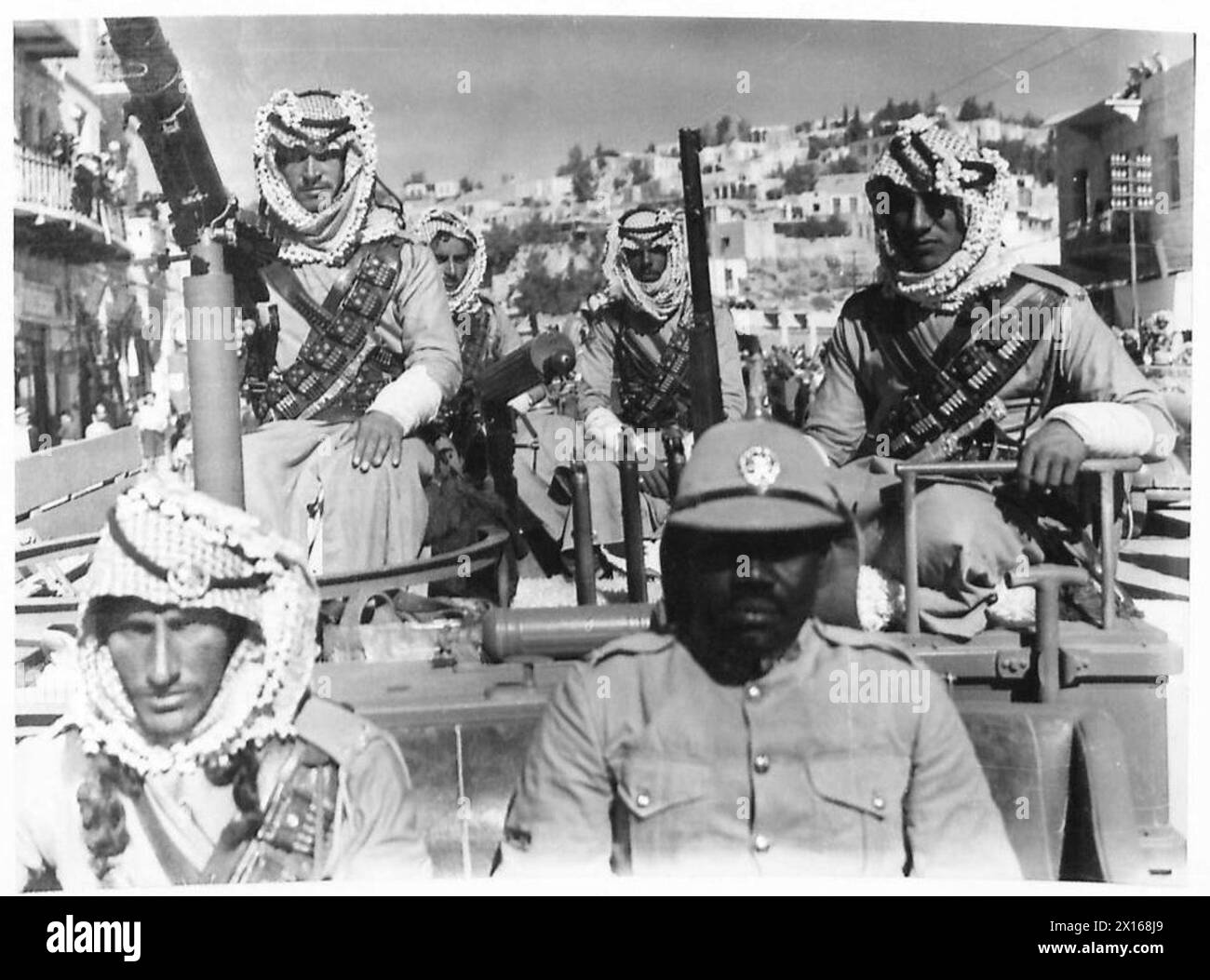 TRANSJORDAN CELEBRATES ANNIVERSARY OF LAWRENCE'S REVOLT IN THE DESERT ...