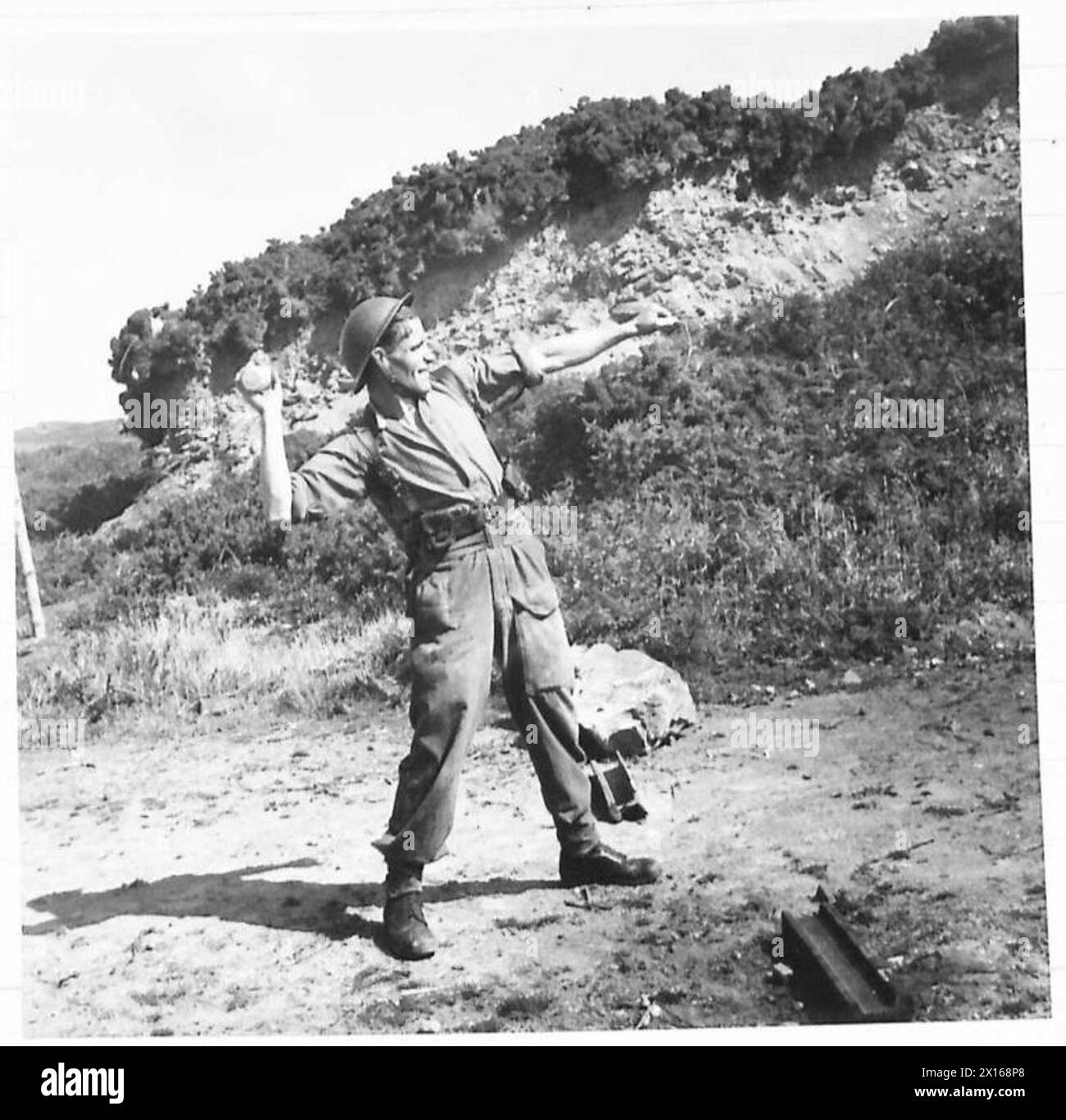 Hand grenade instruction Cut Out Stock Images & Pictures - Alamy