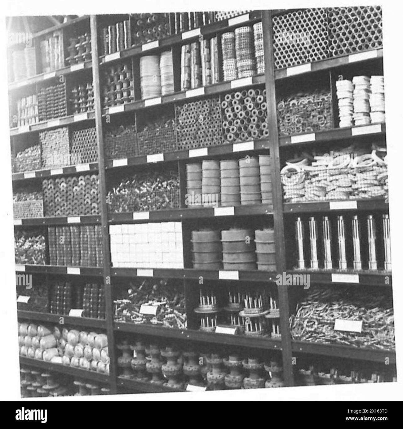 THE RACKING SYSTEM AT DERBY - Derby Layout No. 2 , British Army Stock ...