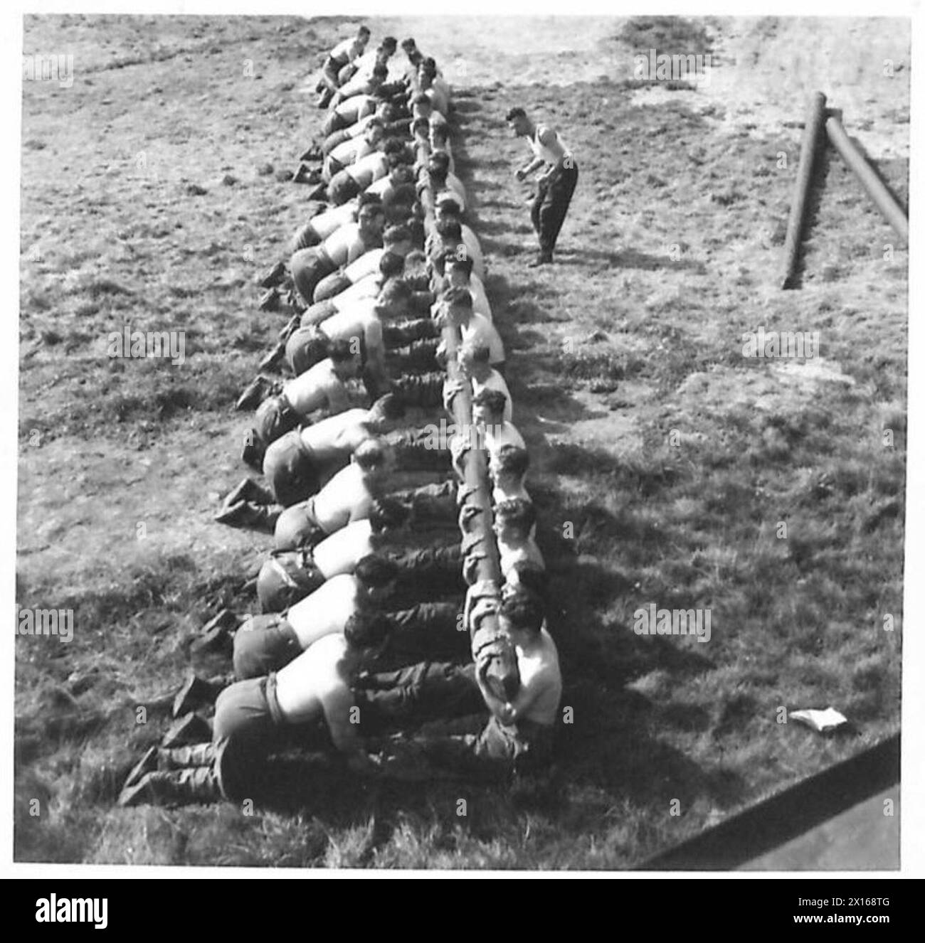 Airborne Forces cadets at the Parachute Training Depot and School ...