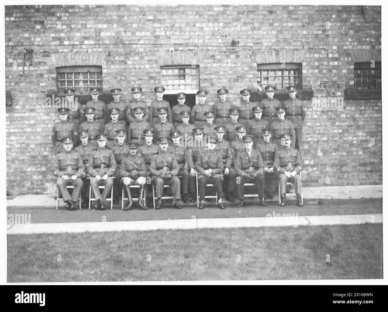 TRAINING MILITARY POLICEMEN - The staff are housed in an old prison ...