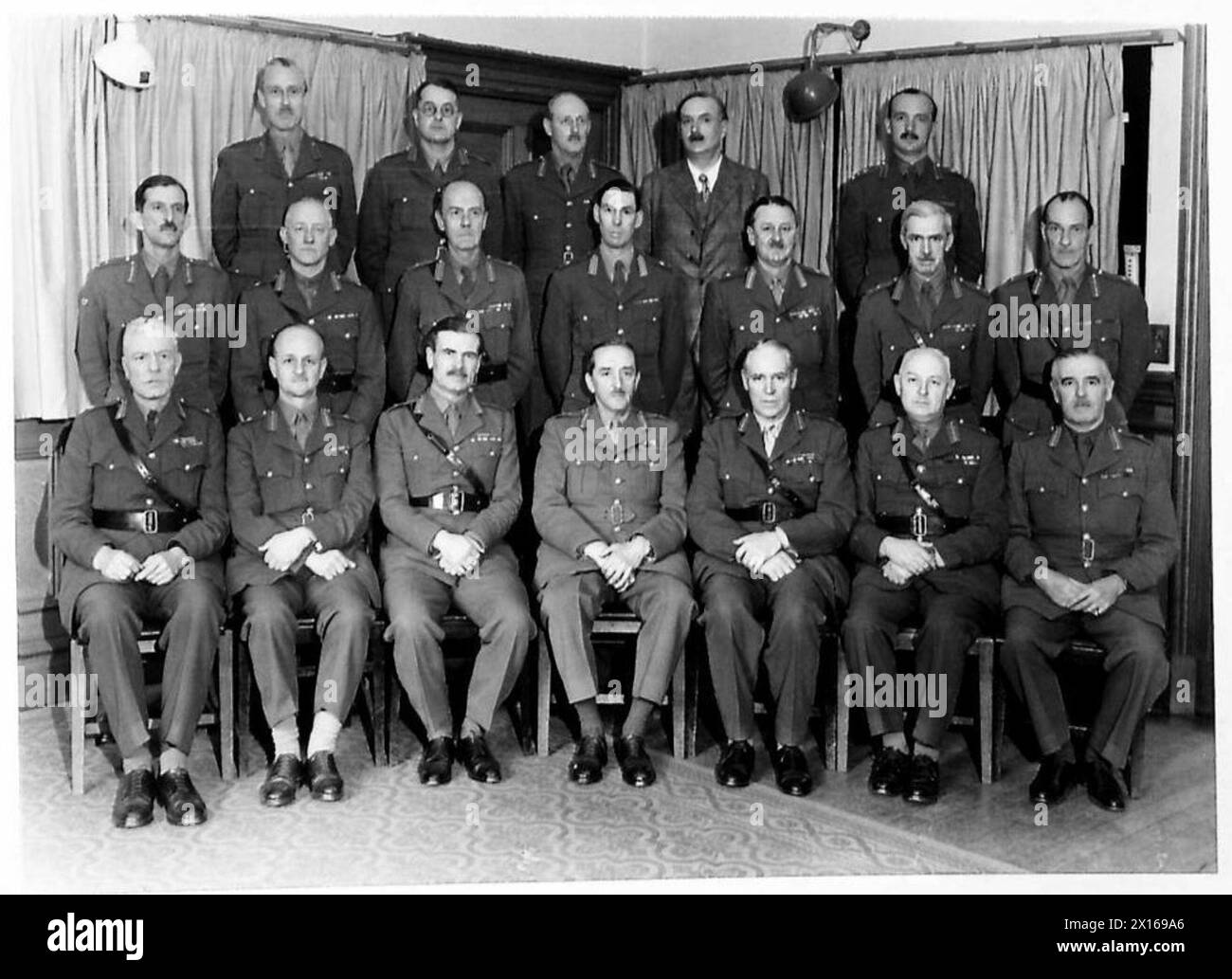 The Council of the General Staff of the British Army consists of senior ...