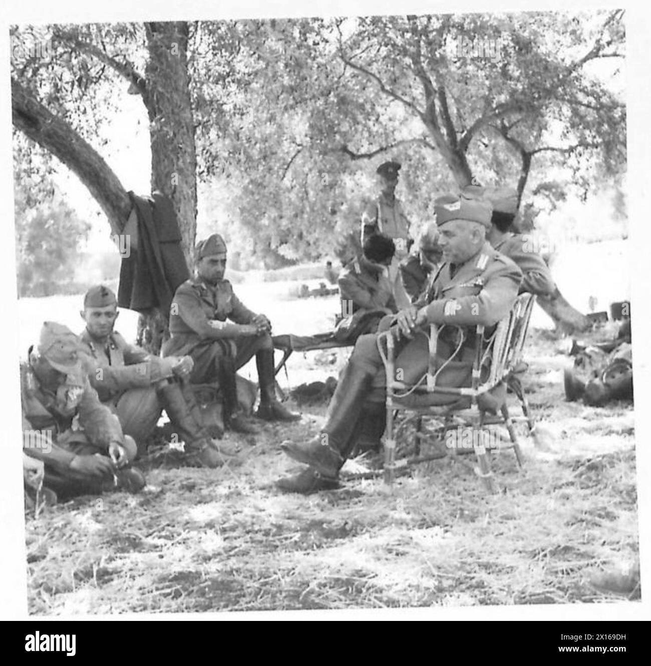 THE BRITISH ARMY IN NORTH AFRICA, SICILY, ITALY, THE BALKANS AND ...