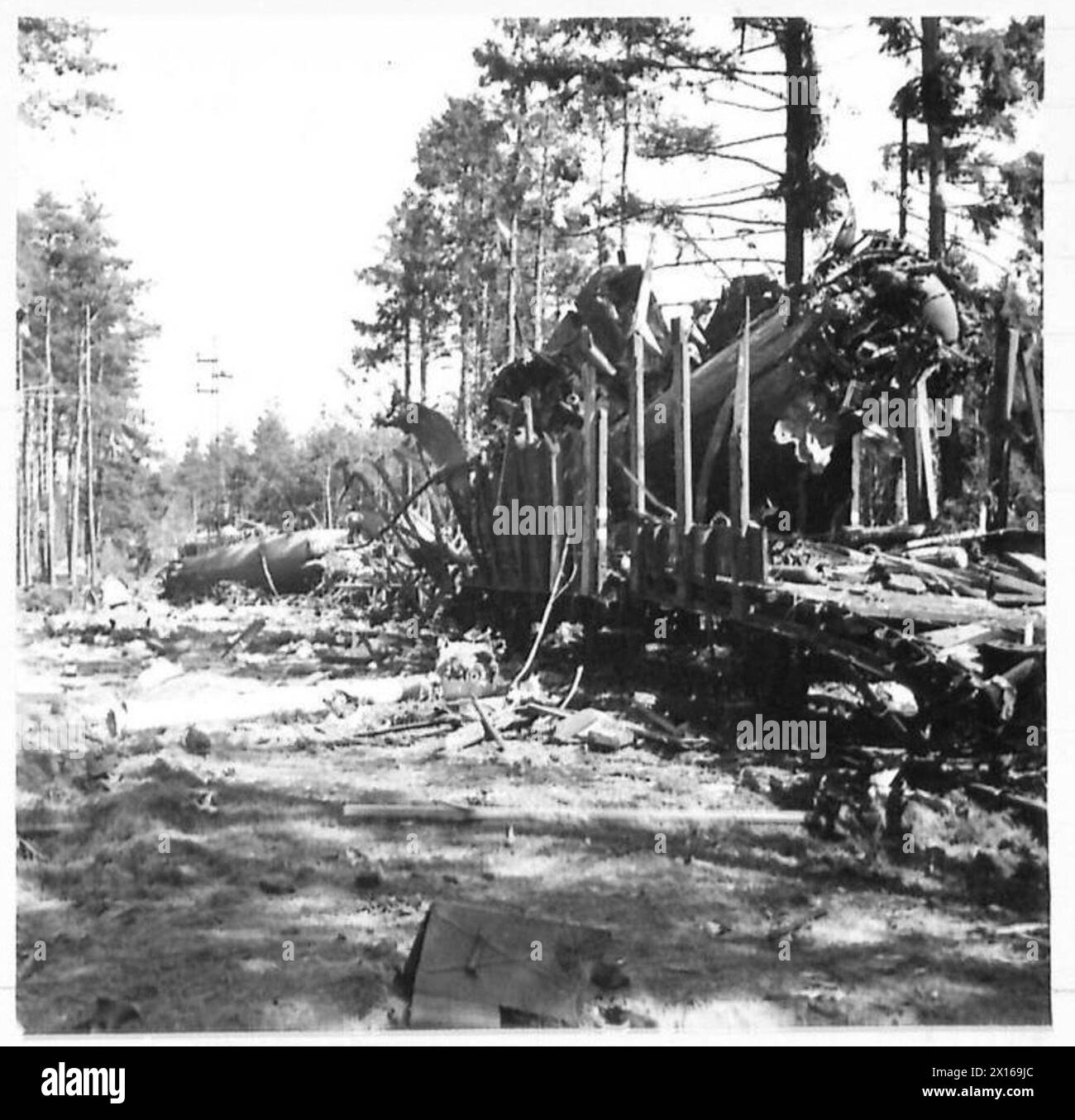 V.2 WEAPON SITE AND CHEMICAL FACTORY CAPTURED - V.2 weapons destroyed ...