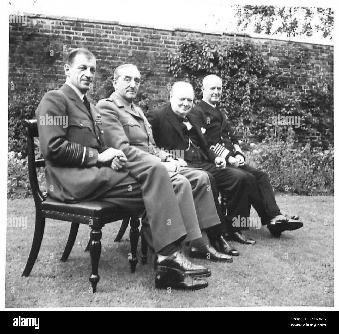 Prime Minister Winston Churchill hosts a luncheon at No.10 Downing ...