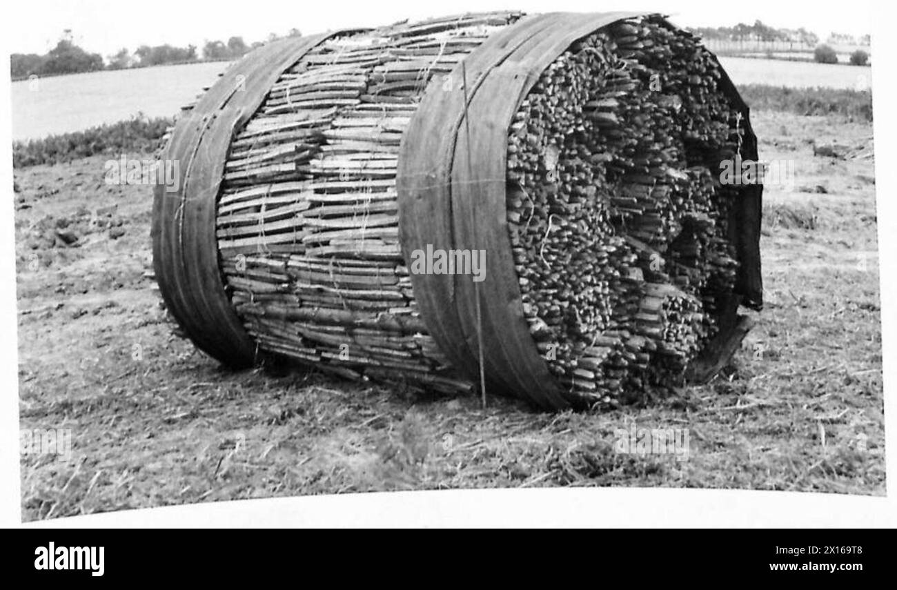 SECRET FOR 79TH ARMOURED DIVISION - Three-quarter view of Fascine ...