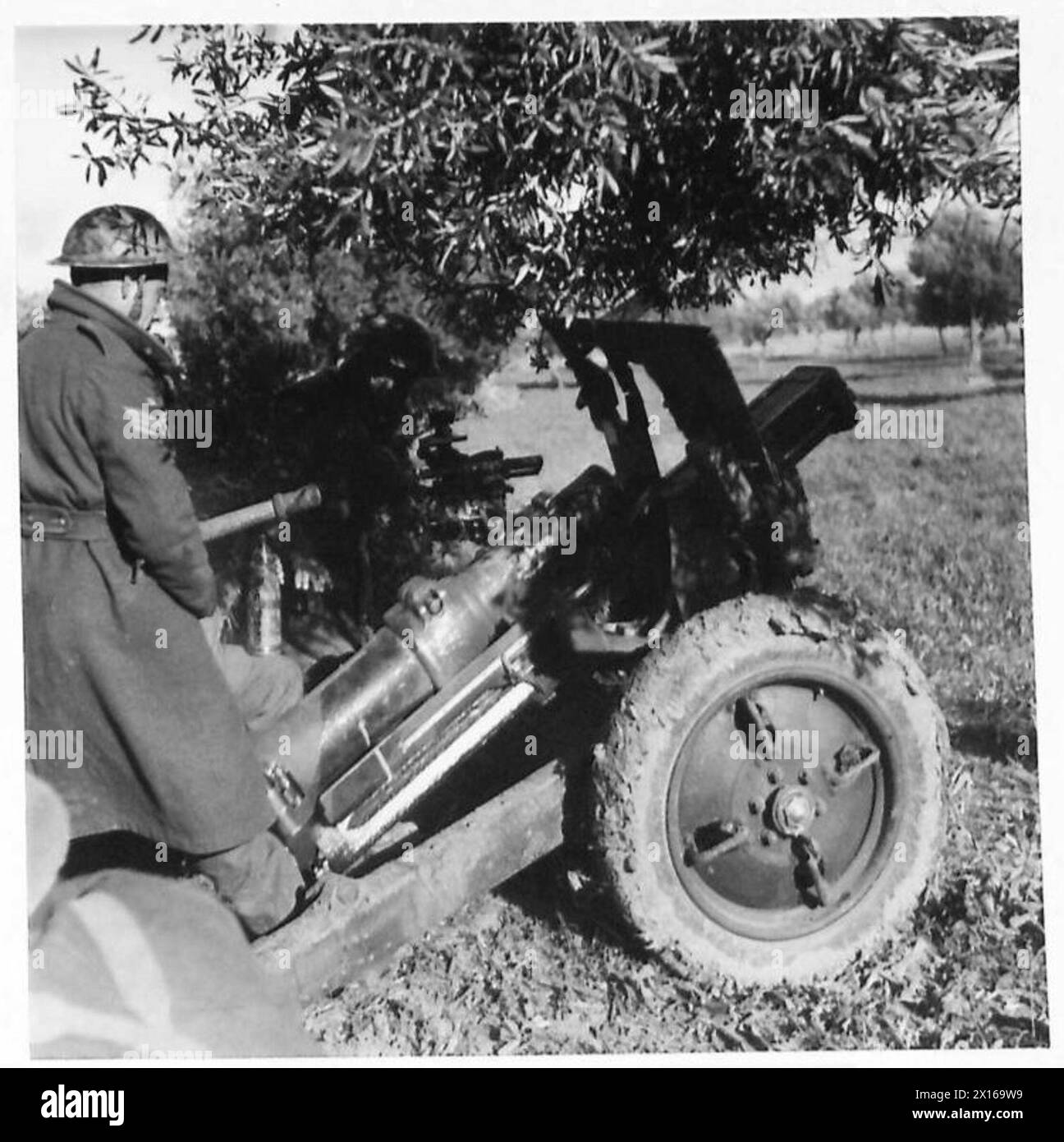 Support is provided by 3.7-inch Howitzers which strafe enemy positions ...