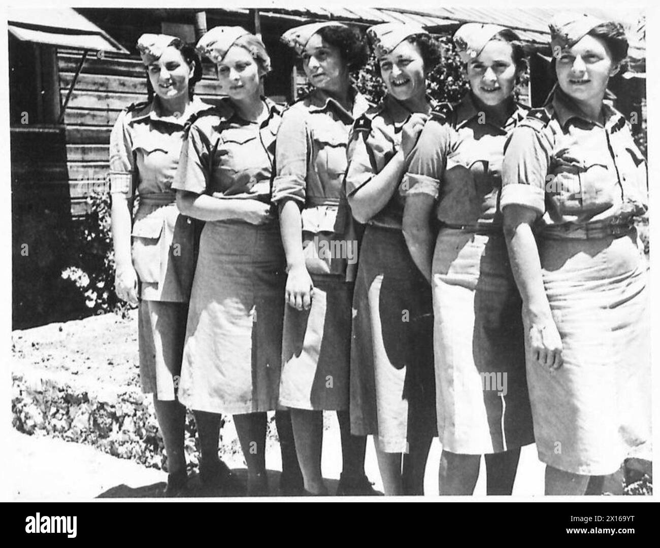 THE POLISH ARMY IN THE MIDDLE EAST, 1942-1943 - Group of female ...