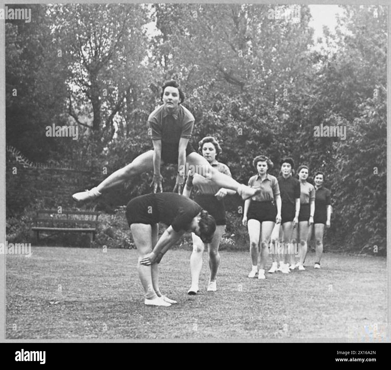Leap frog exercise hi-res stock photography and images - Alamy
