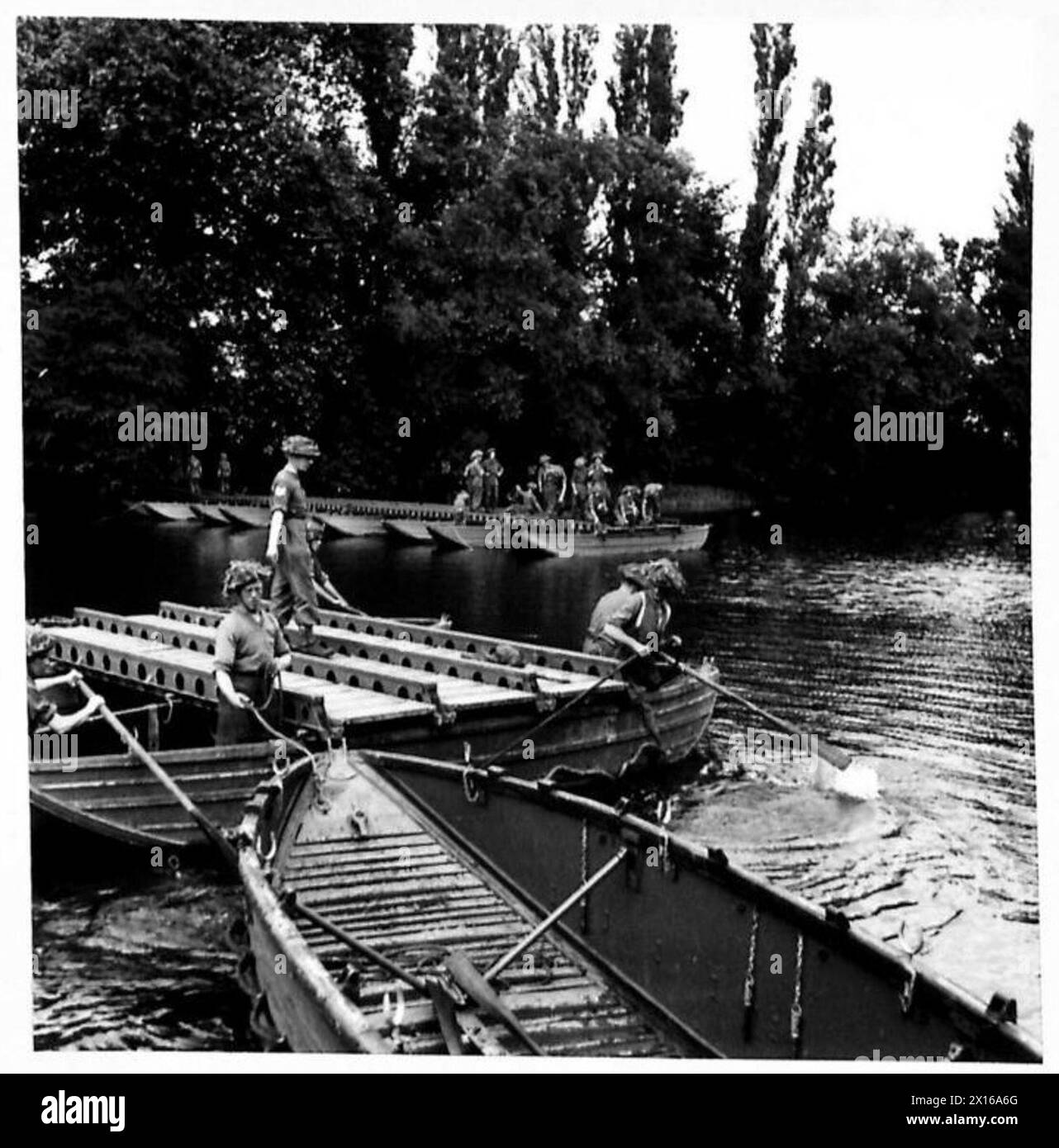 BRIDGING OPERATIONS - Photographs specially taken for instructional ...