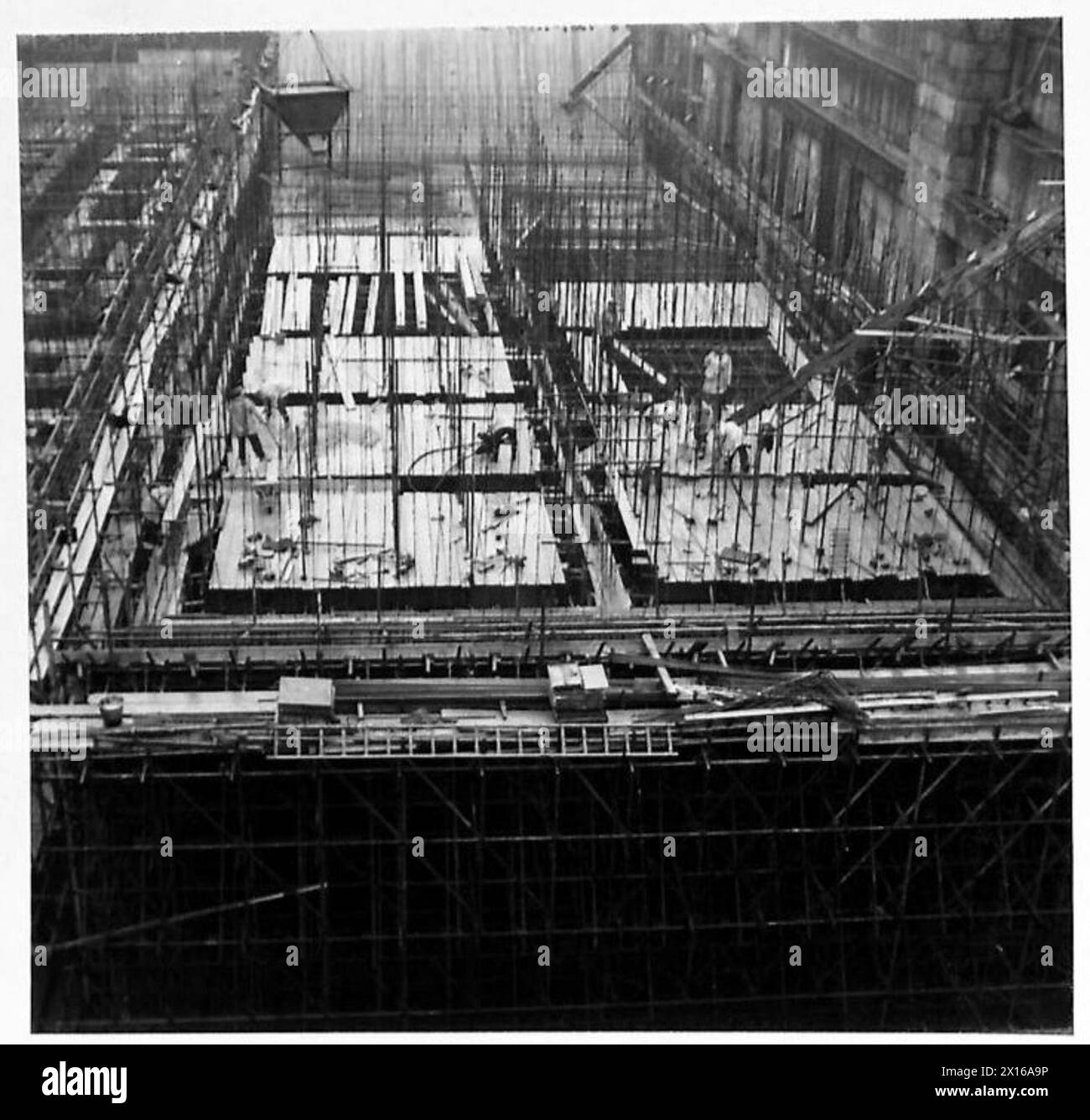 A.i and C.1 concrete units were under construction in a dry dock by ...