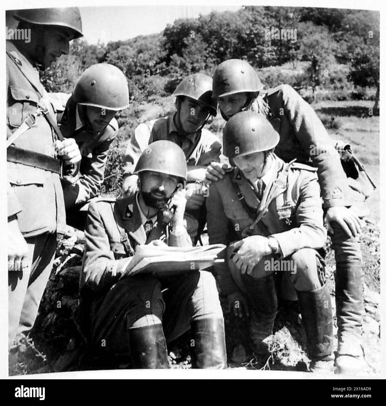 Commander of the eighth army Black and White Stock Photos & Images - Alamy