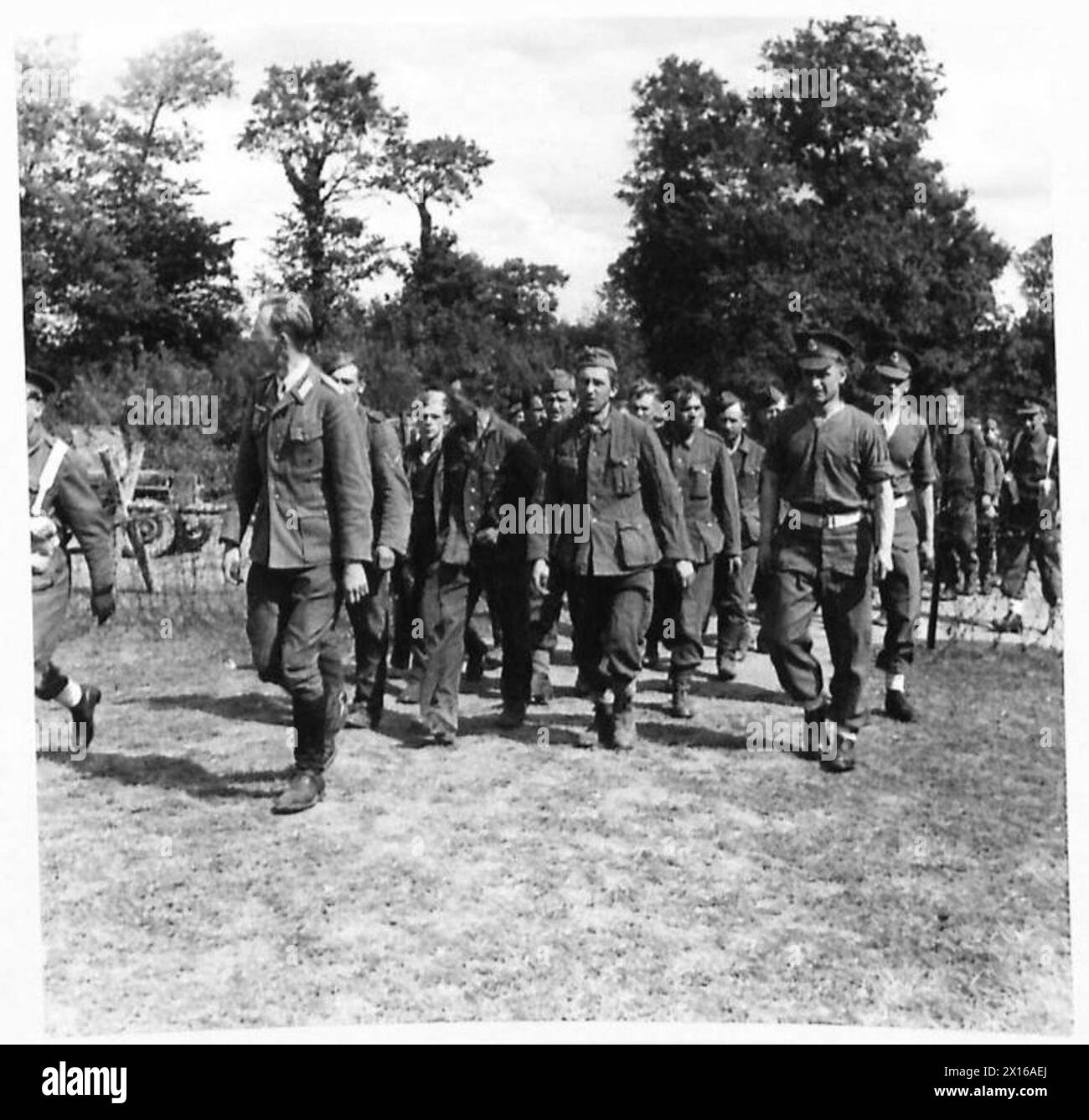 Prisoners of war handling Black and White Stock Photos & Images - Alamy