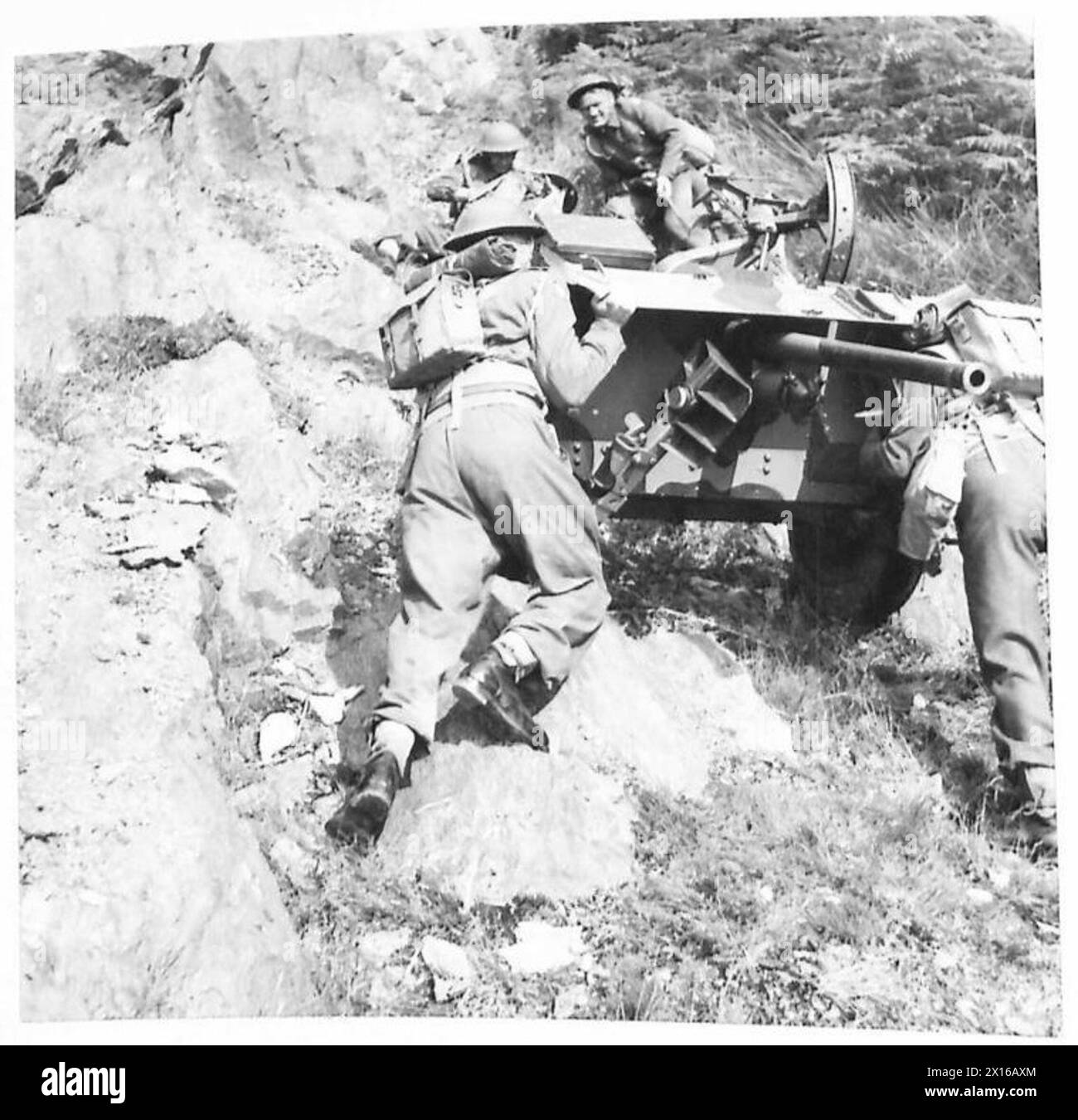 The British Army operated within Britain from 1939 to 1945, conducting ...