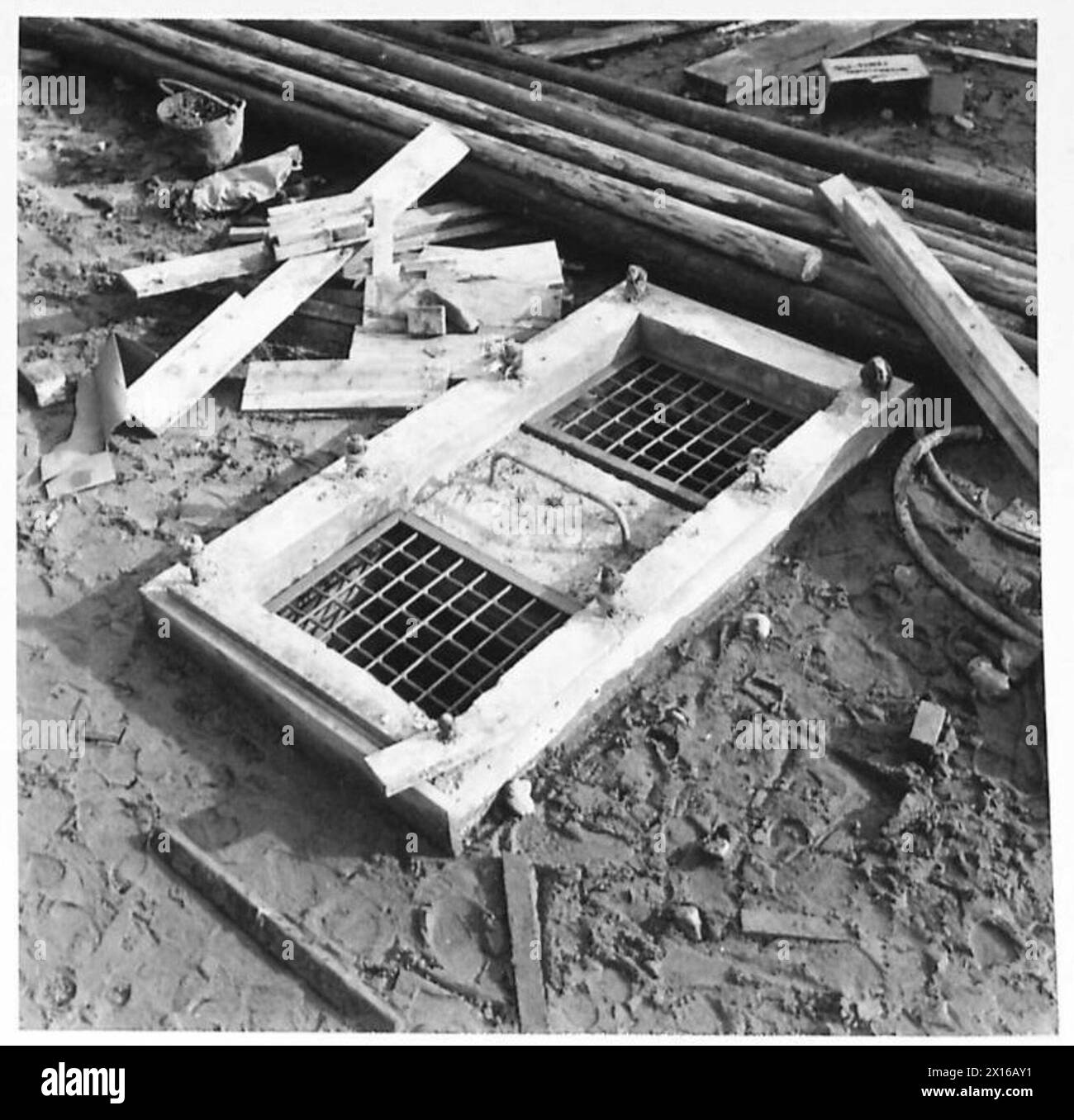 SPECIAL ASSIGNMENT FOR D.TN. - One of the access hatches on "Hippo No.1 ...