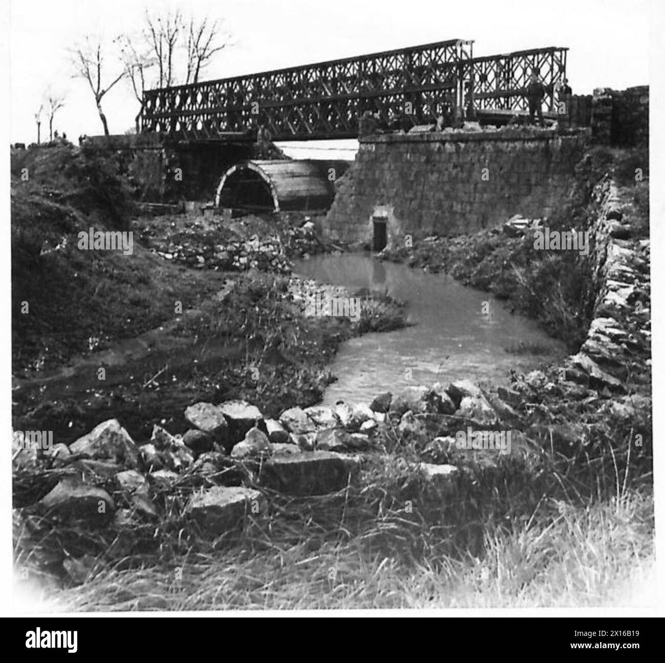 Small culvert Black and White Stock Photos & Images - Alamy