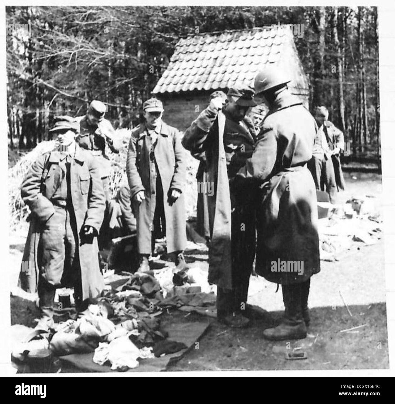 2ND ARMY ADVANCE - Prisoners captured near Sulingen British Army, 21st ...