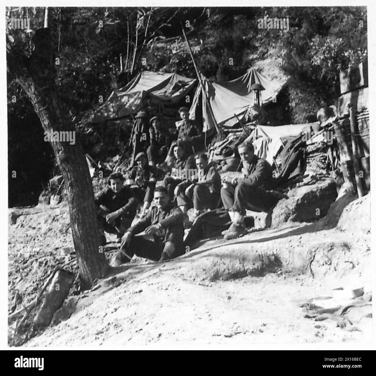 THE BRITISH ARMY IN NORTH AFRICA, SICILY, ITALY, THE BALKANS AND ...