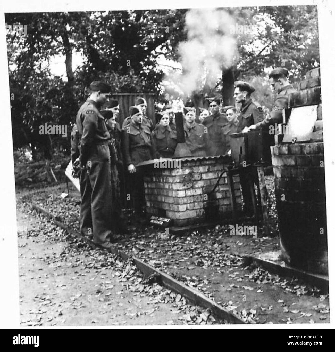 ARMY HYGIENE TRAINING IN EASTERN COMMAND - A class receiving ...