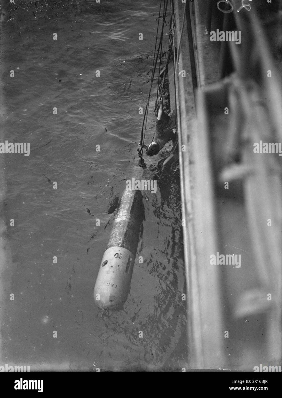 HM SUBMARINE SNAPPER GOES OUT ON TORPEDO FIRING PRACTICE. 1940, ON ...