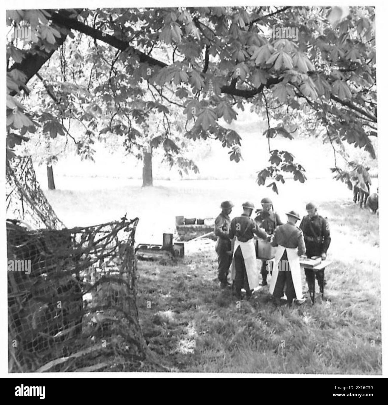 British army field rations Black and White Stock Photos & Images - Alamy