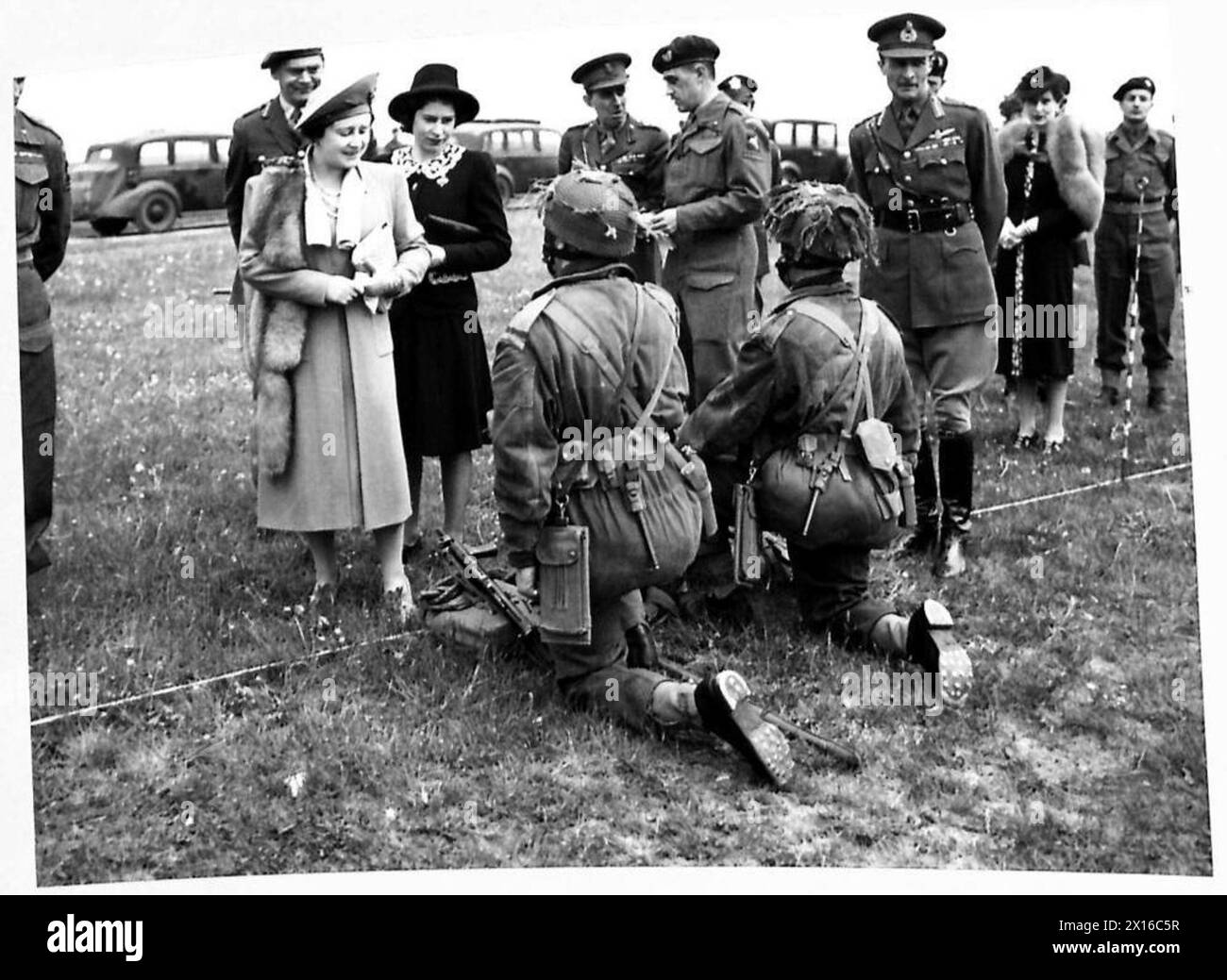 Queen elizabeth engagement Cut Out Stock Images & Pictures - Alamy