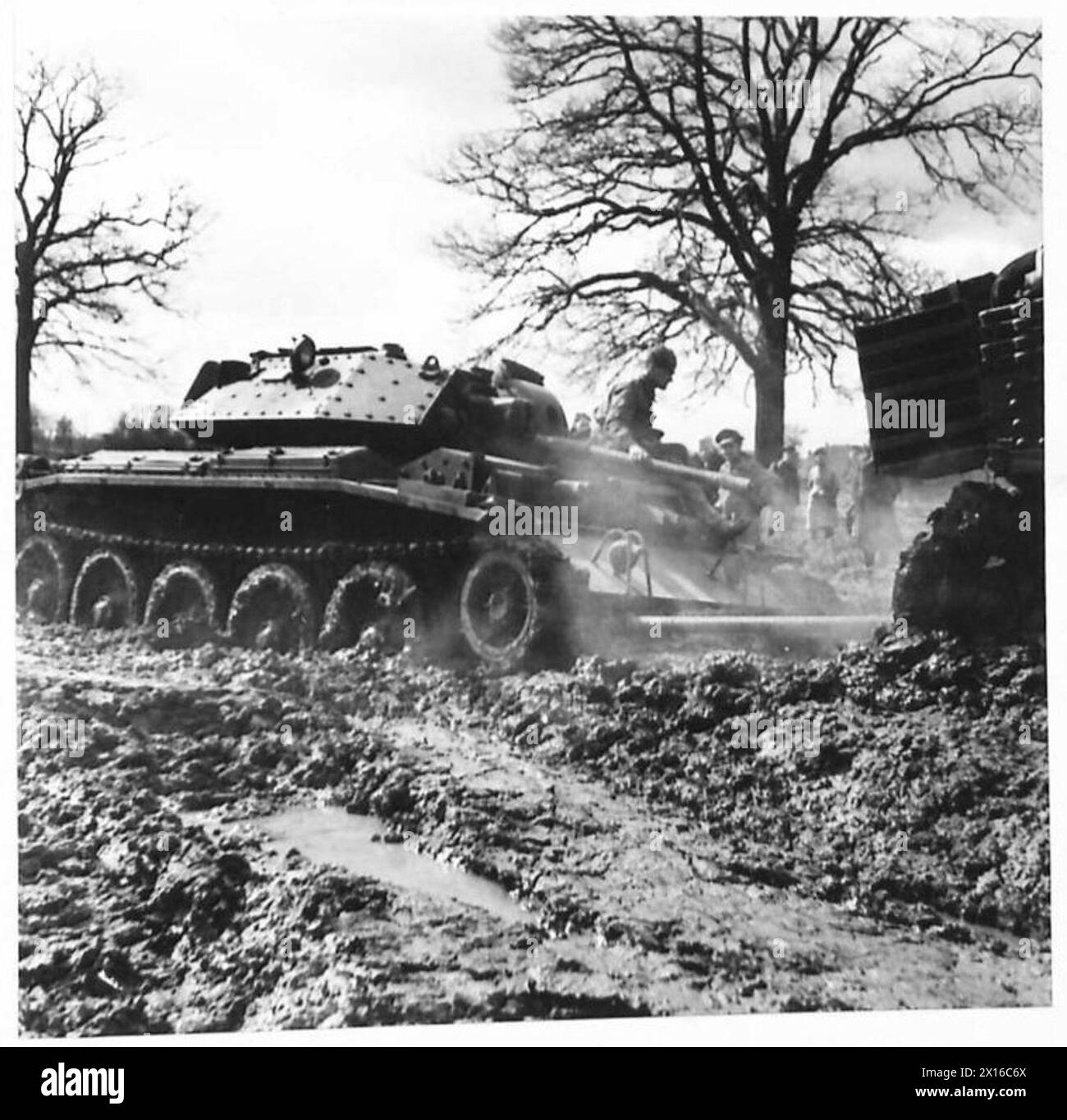 TANKS AND TRACKED TRANSPORTERS - Covenanterdrawn by wheeled transporter ...