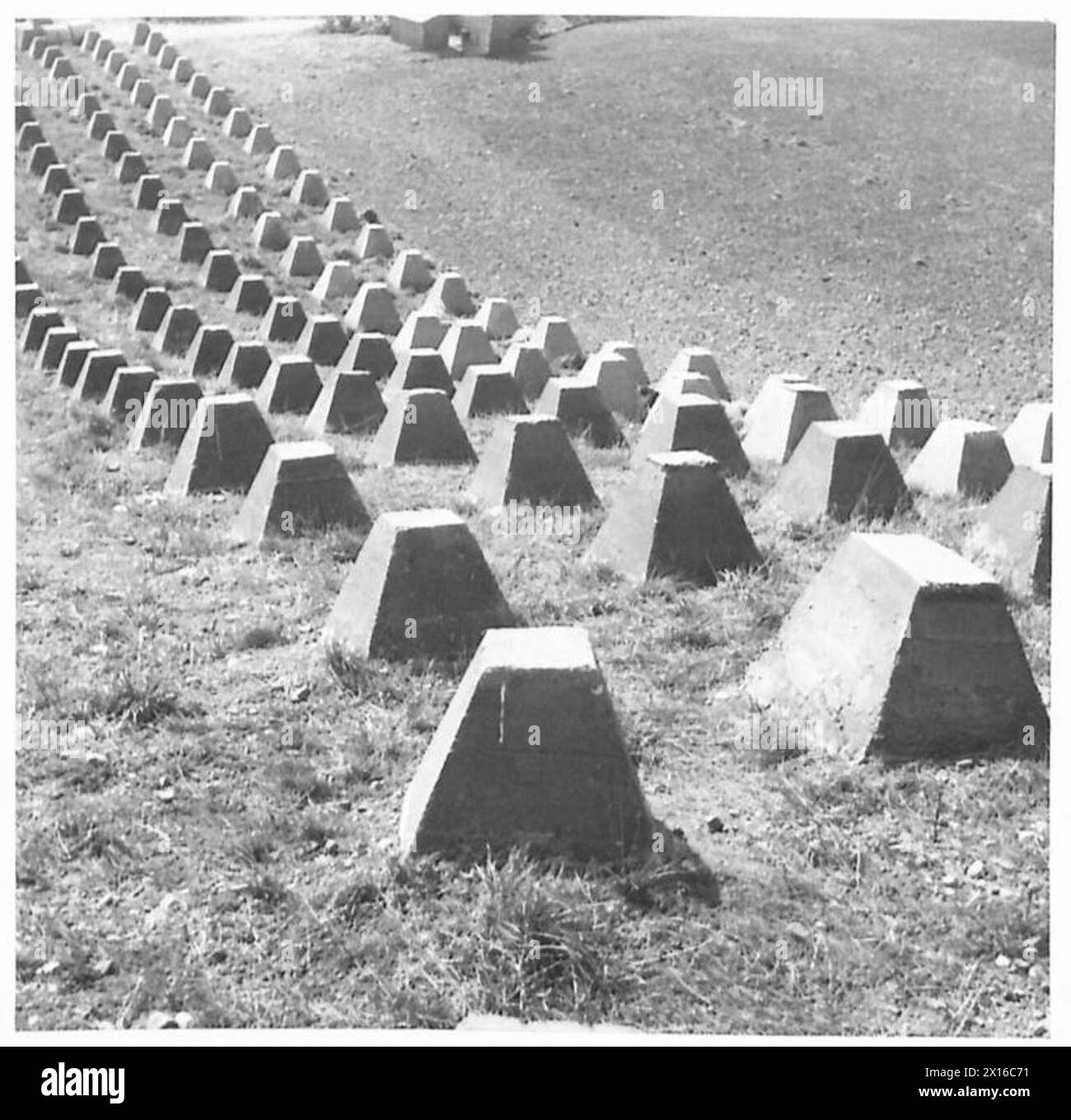 A/T OBSTACLES - Anti-Tank obstacles on the East Lothian coast British ...