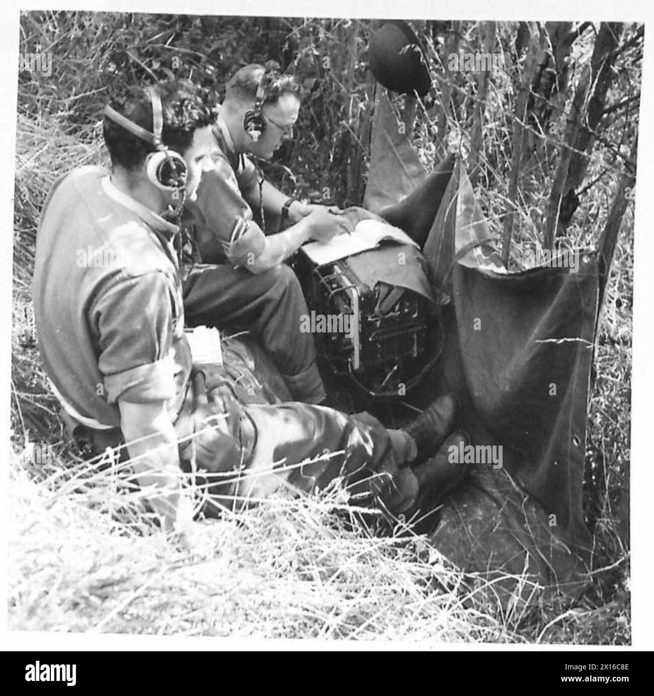 Squad commander Black and White Stock Photos & Images - Alamy