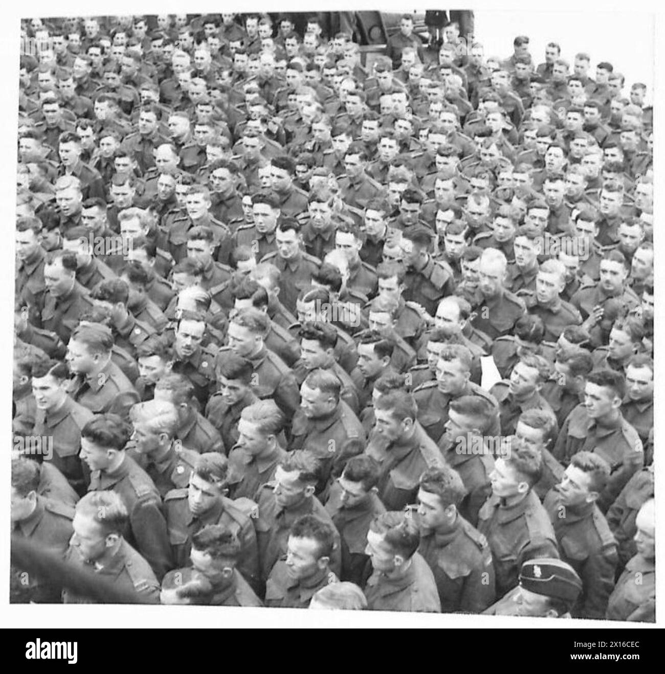 Canadian troops arrive aboard Cut Out Stock Images & Pictures - Alamy