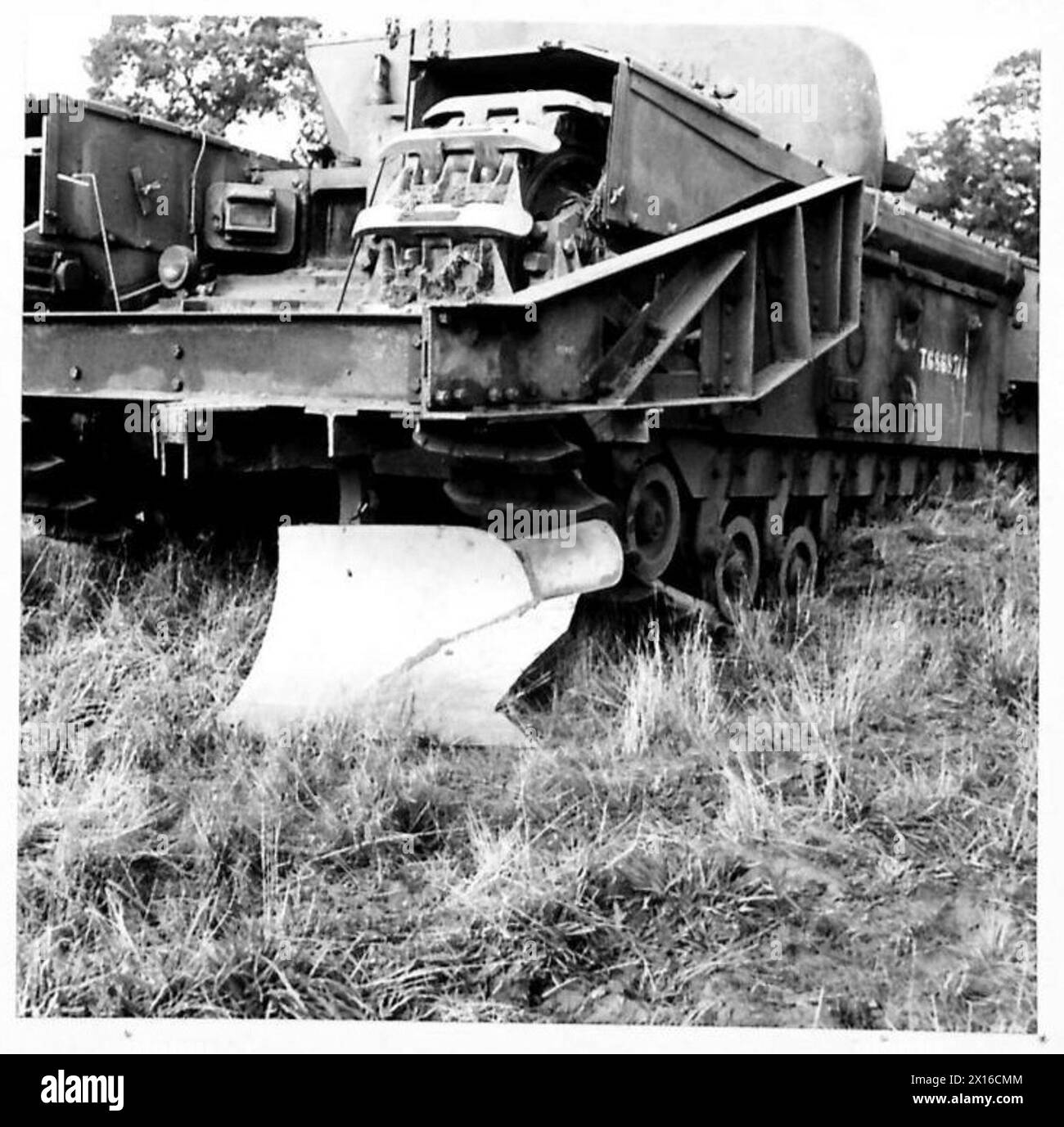 Photographs document equipment and operations at H.Q. 79th Armoured ...