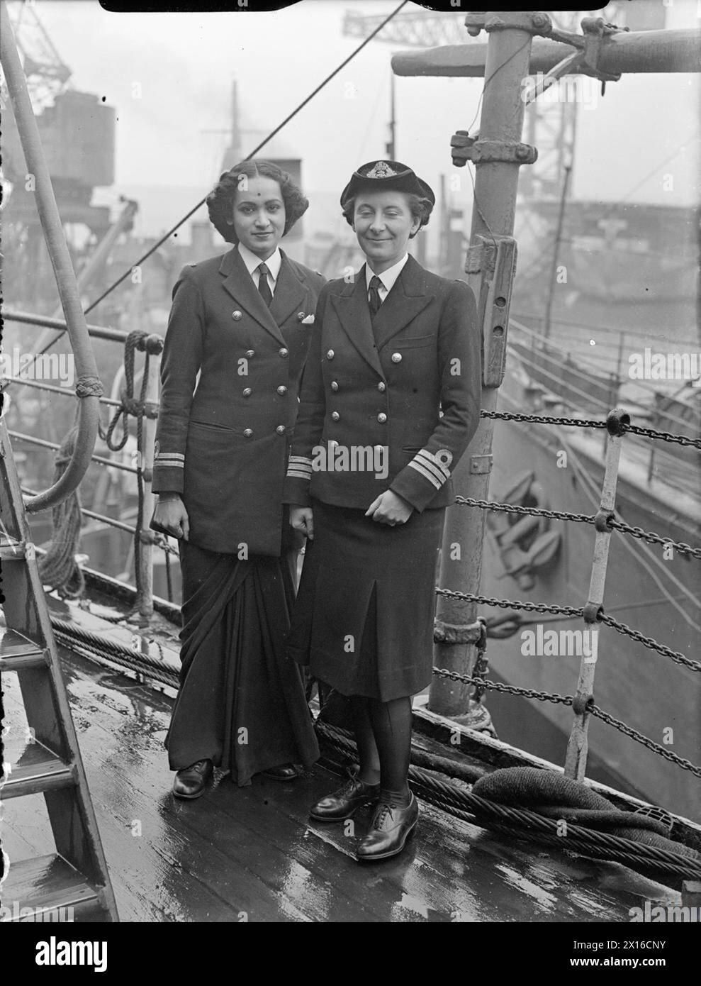 Chief Officer Margaret L. Cooper, Deputy Director of the Women's Royal ...